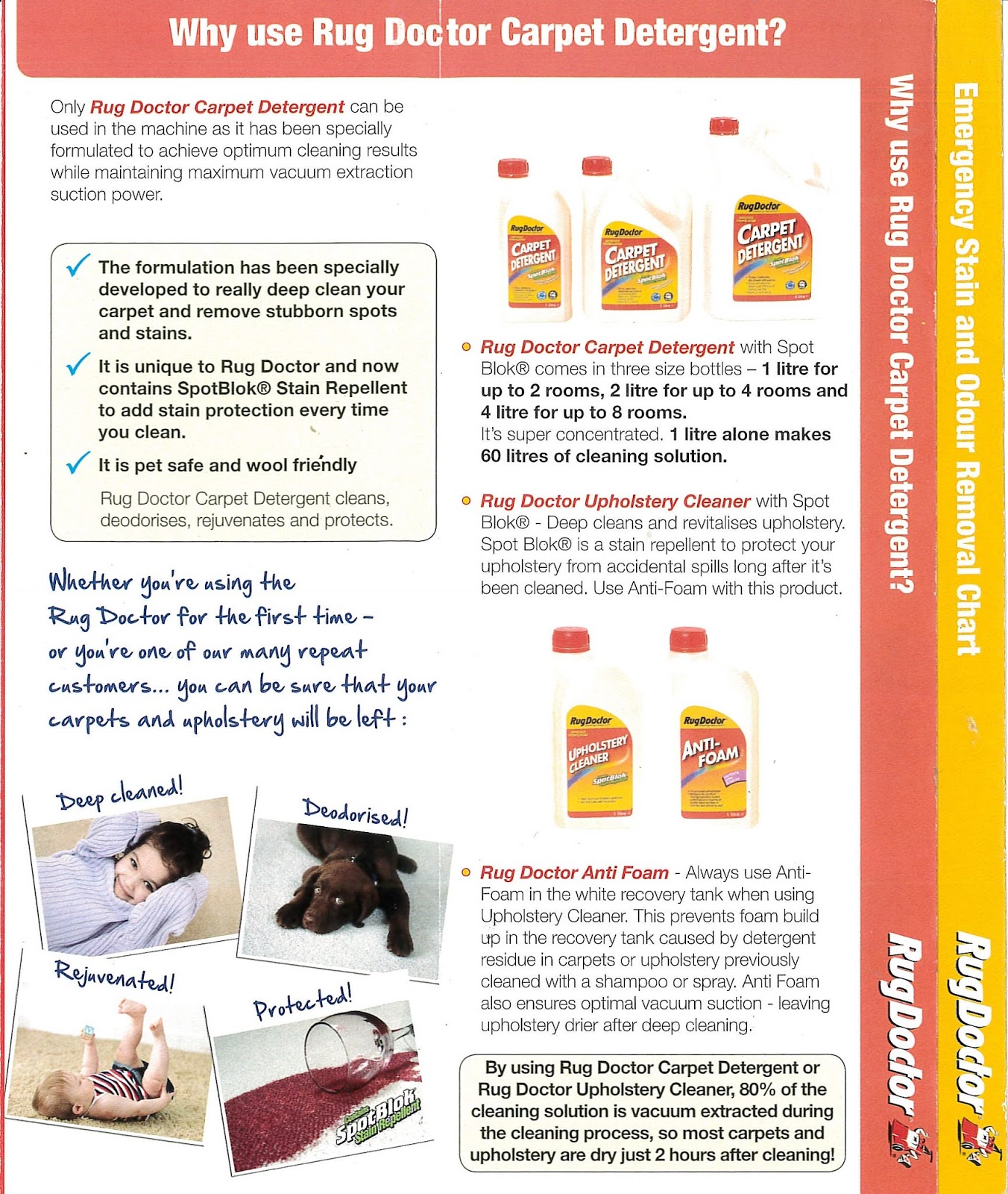 Rug Doctor - Rental Brochure