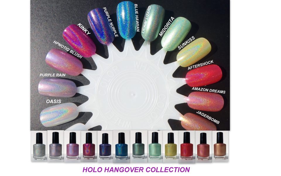 Treasures by Tan Swatches & Review - Naked Without Polish