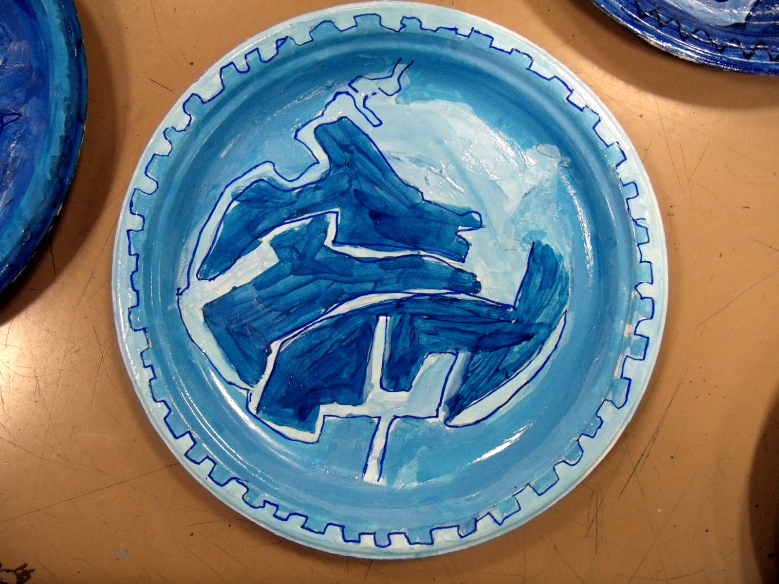 chucks, crayons, and a little creativity : Willow Pattern Plates in ...