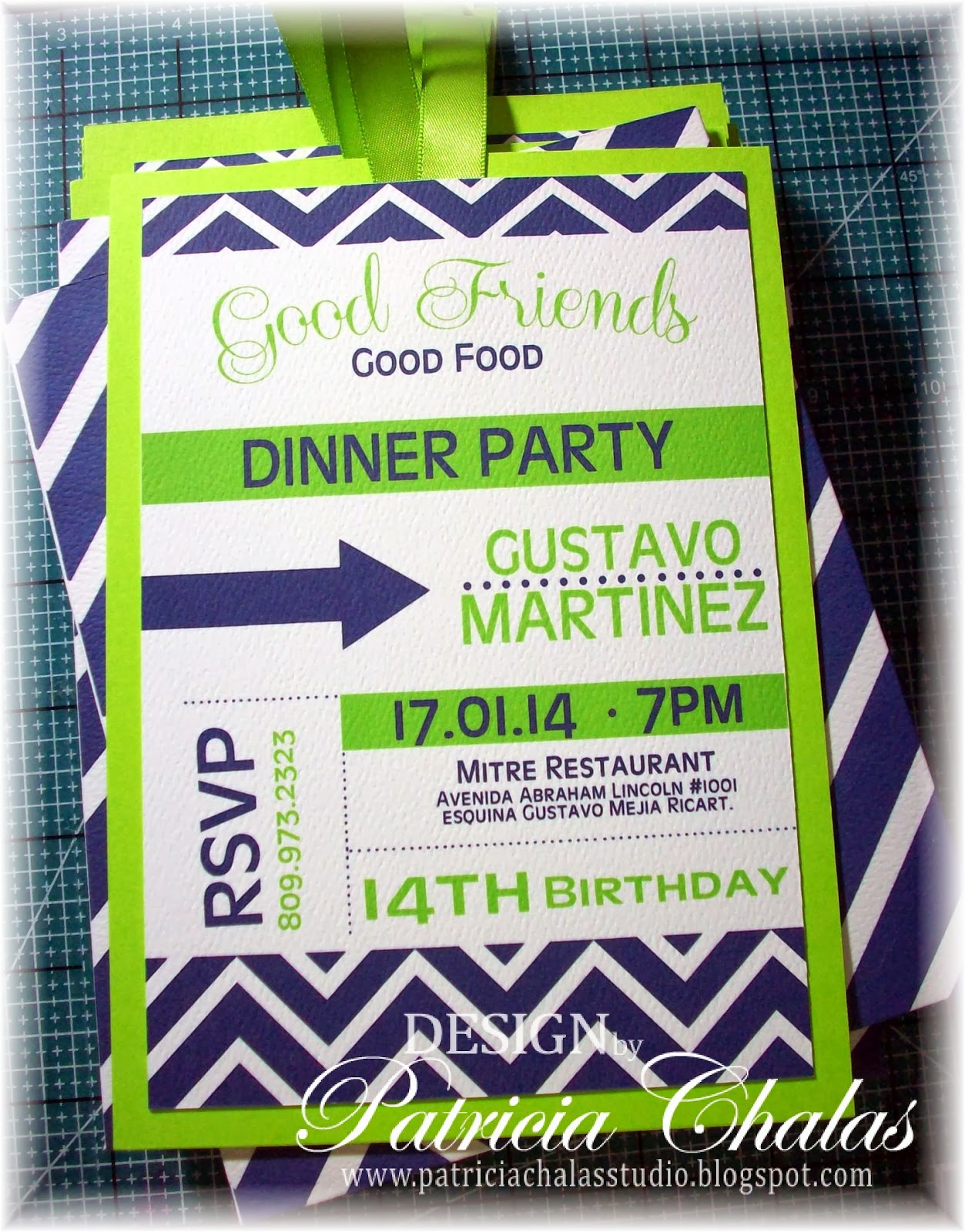 this is the final product.... were 48 invite! and this design can be ...