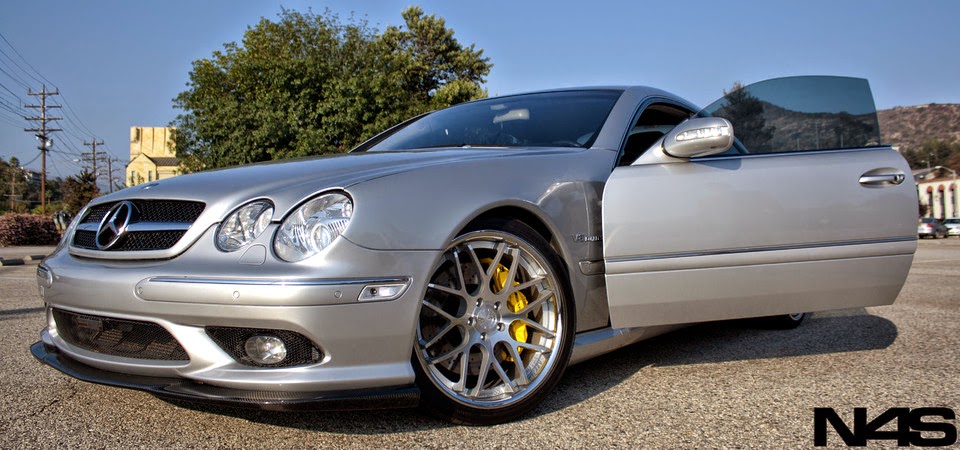 Mercedes-Benz CL55 AMG C215 on Vertini Concave Magic Silver | BENZTUNING