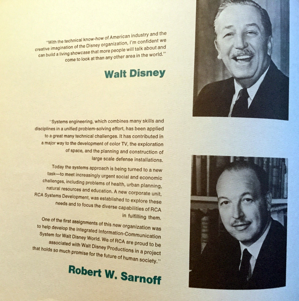 Disney Avenue: RCA’s 1968 Proposal to Build a Communication System at ...