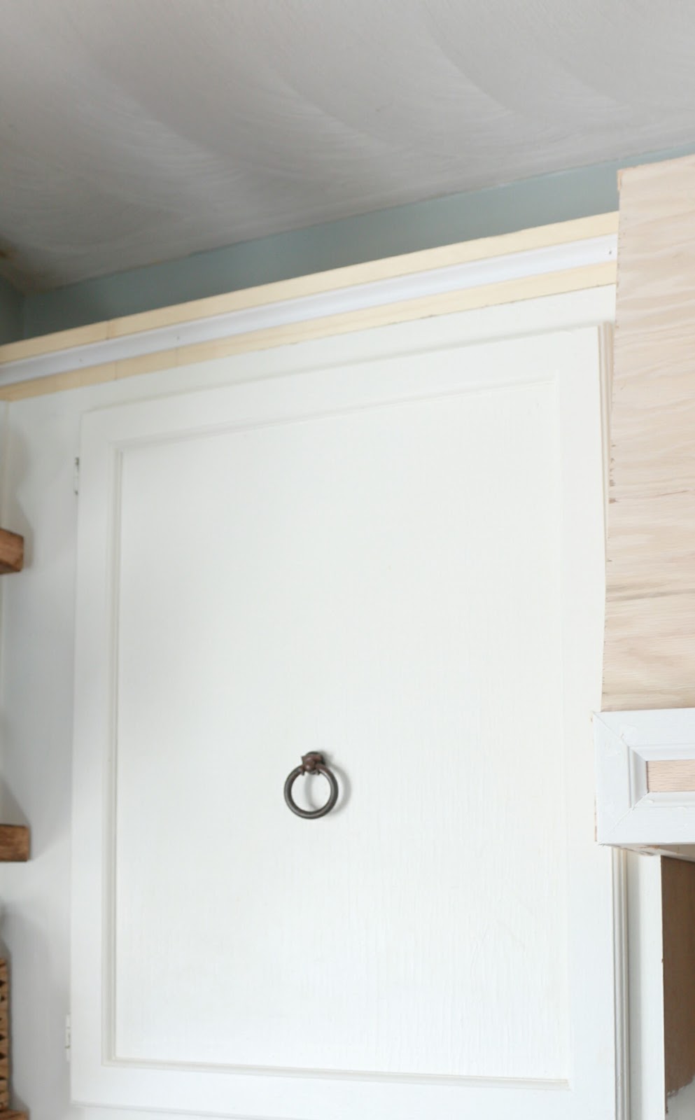 My DIY Kitchen: Cabinet Crown Molding, How to Fake the Look Without the ...