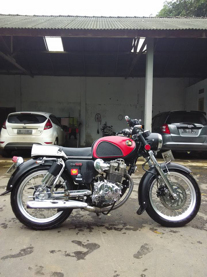 Foto Modifikasi CB Bagong Basic Megapro Twin Keren