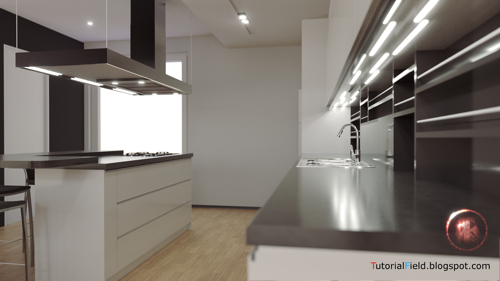 TutorialField.blogspot.com: Blender 3D - Interior Design (experimental ...