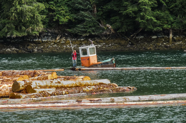 OnTheMove-Cruise News: Loggers, Logging, and Log Rafts