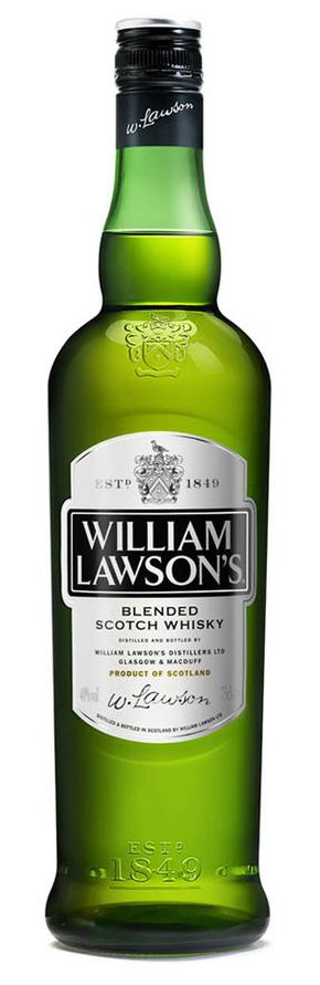 Bar on the wall: WILLIAMS LAWSON'S FINEST BLEND Scotch Whisky