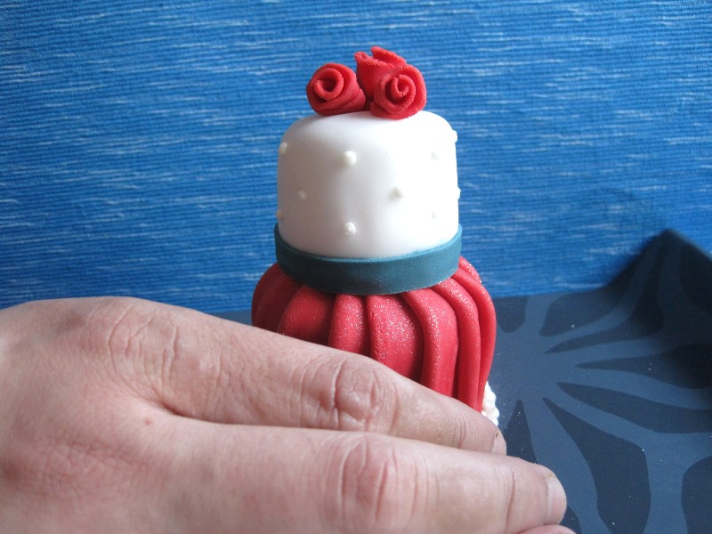 Club Cooking Cookies: Mini-tarta de fondant