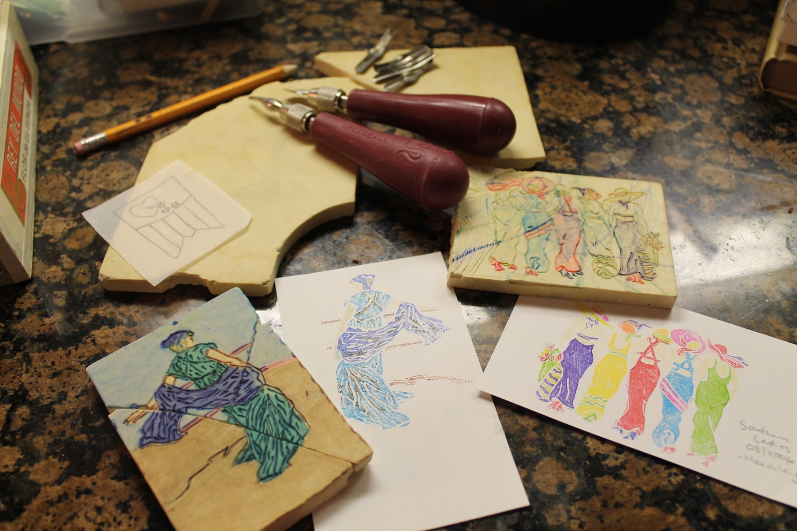 Texas Homemaking: What I Did Wednesday :: Letterboxing