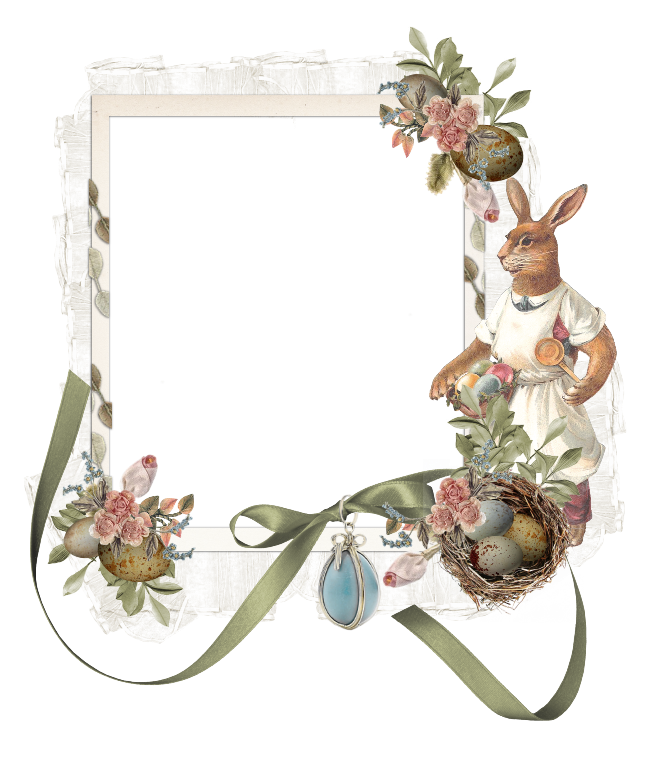 ForgetMeNot: Easter cluster frames