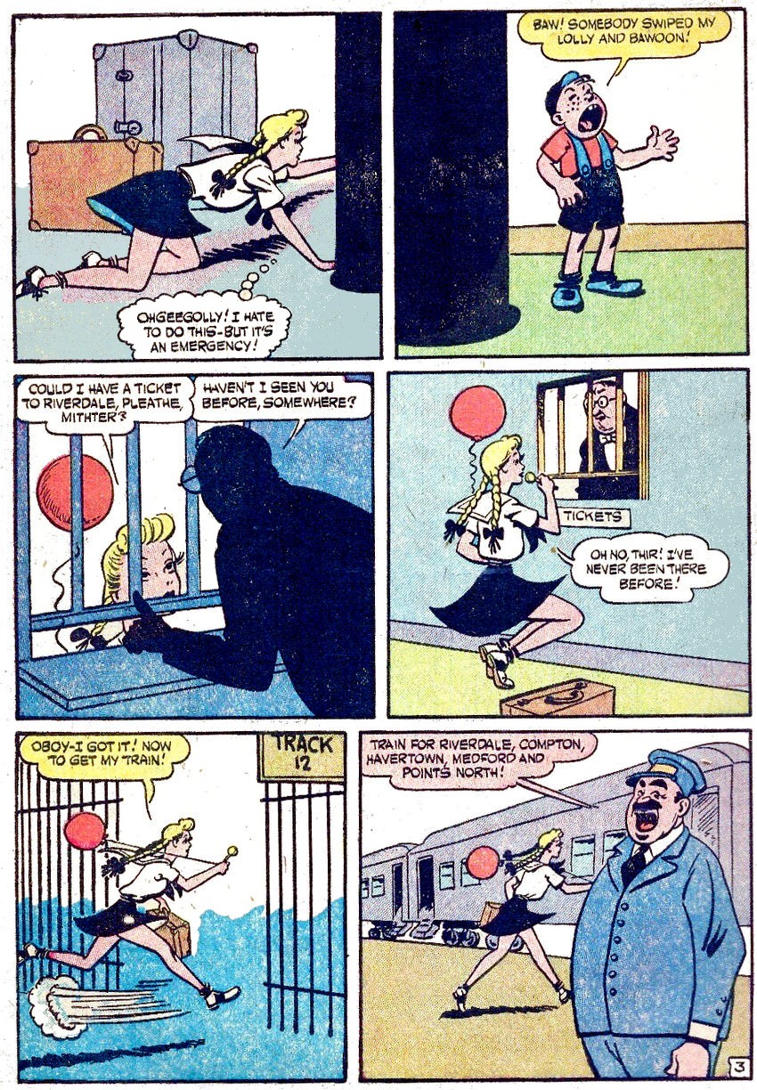 Pappy's Golden Age Comics Blogzine: Number 1992: Happy New Year: Suzie ...