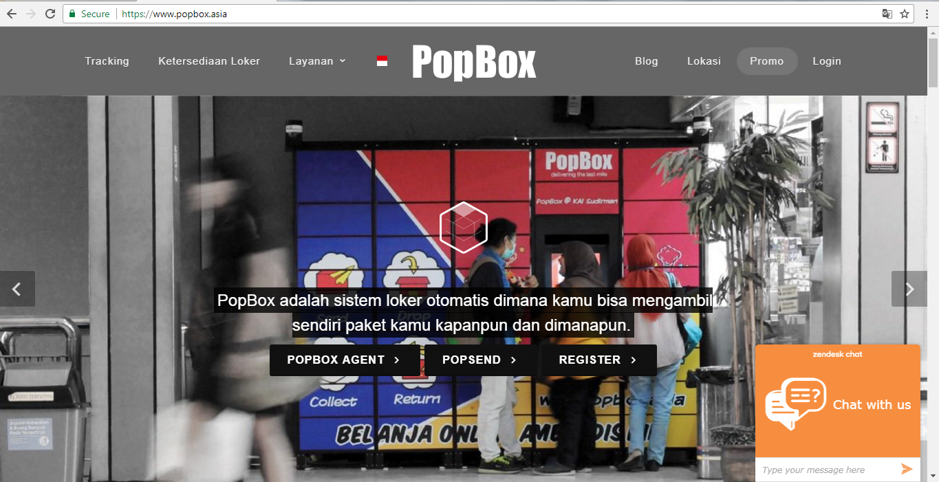 First experience using PopBox - That December Girl