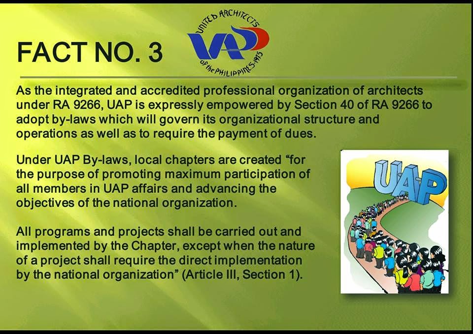 UAP is the IAPOA ~ United Architects of the Philippines