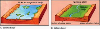 Geo Mania: BENTANG ALAM AKIBAT SEDIMENTASI