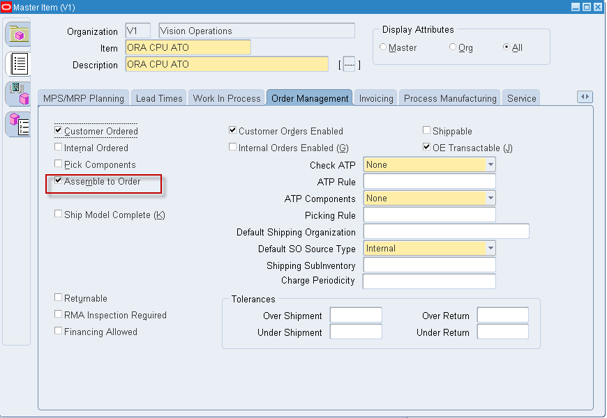 Oracle Applications Knowledge Sharing- Ajay Atre: OM ATO Setups in ...