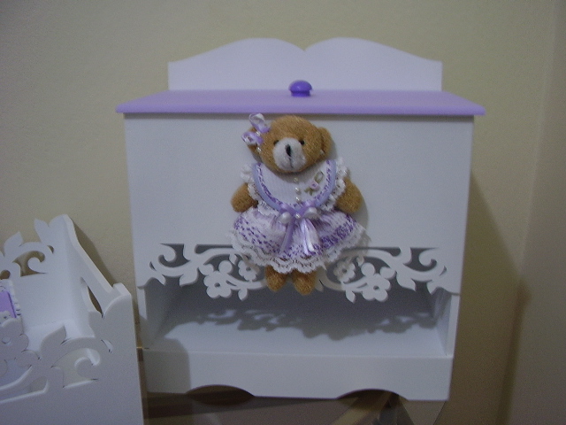 TUTTO PER BAMBINI: PORTA-FRALDAS PARA QUARTO DE BEBE (DESENHO VAZADO ...