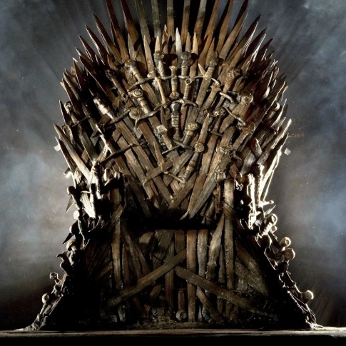 See what George R. R. Martin's Iron Throne from A Game of Thrones ...