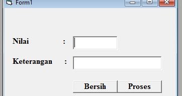 Tips & Informasi TI: Perintah Percabangan Pada Microsoft Visual Basic 6.0