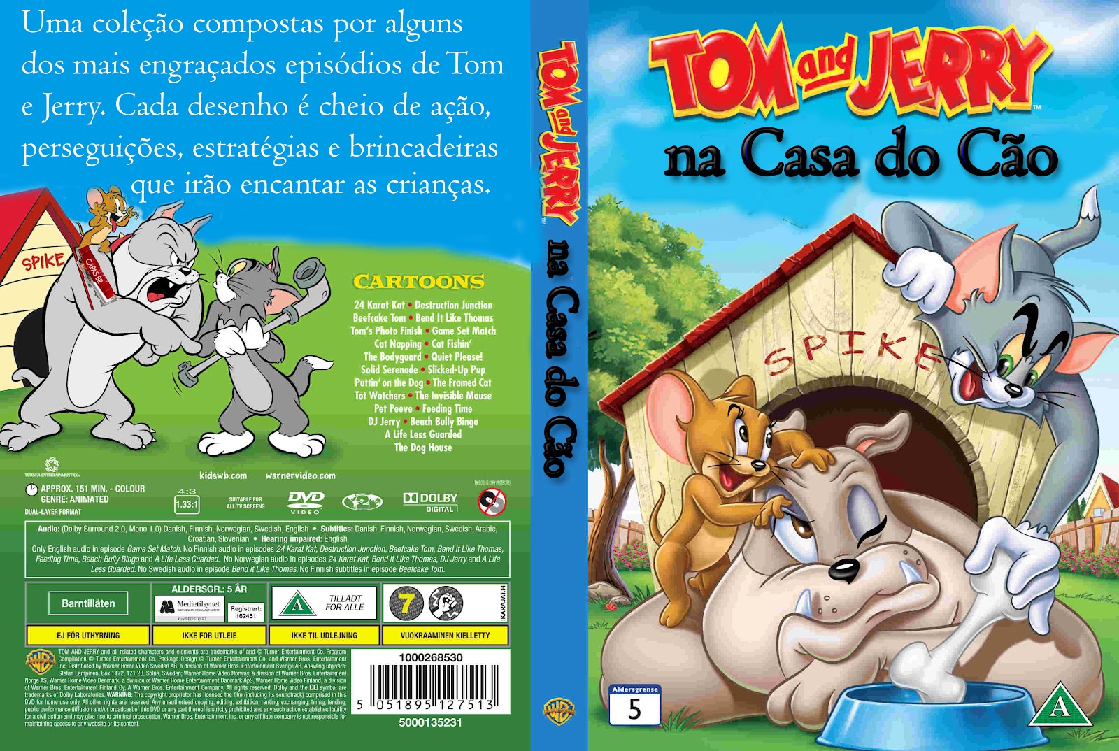 Só CAPAS: TOM E JERRY