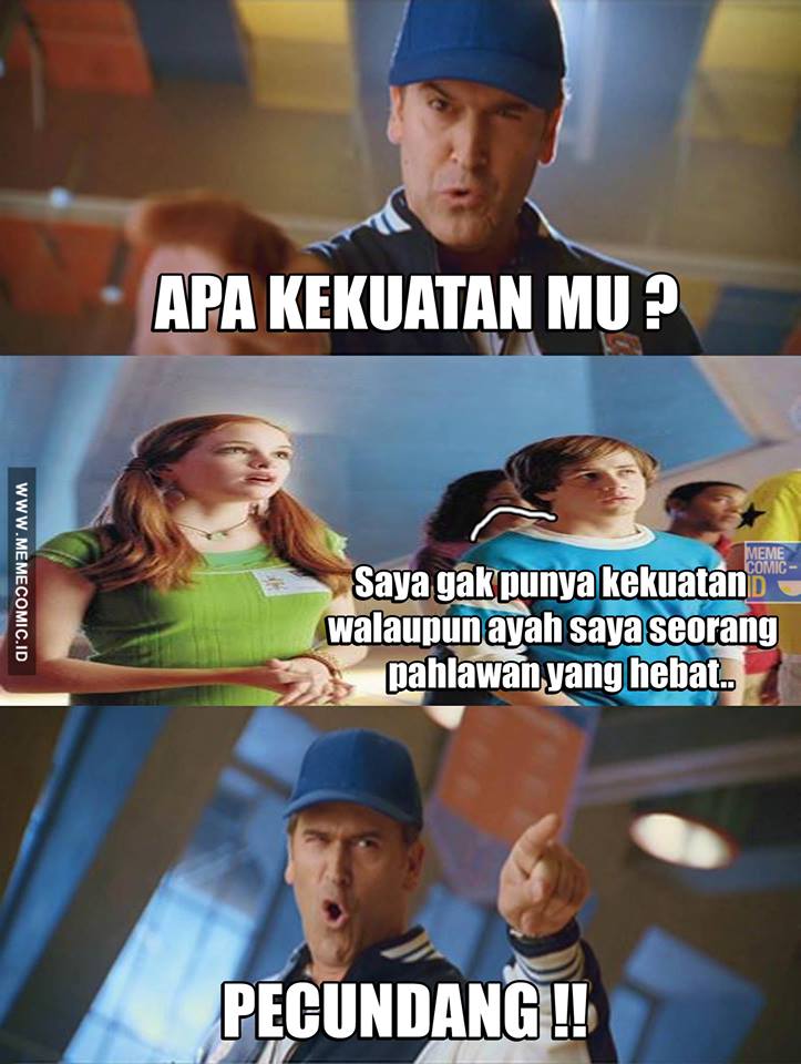 7 Meme 'Apa Kekuatanmu?' ala Tokoh Meme Ini Ngocol Banget - baca viral