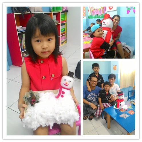 Lomba Membuat Boneka Salju