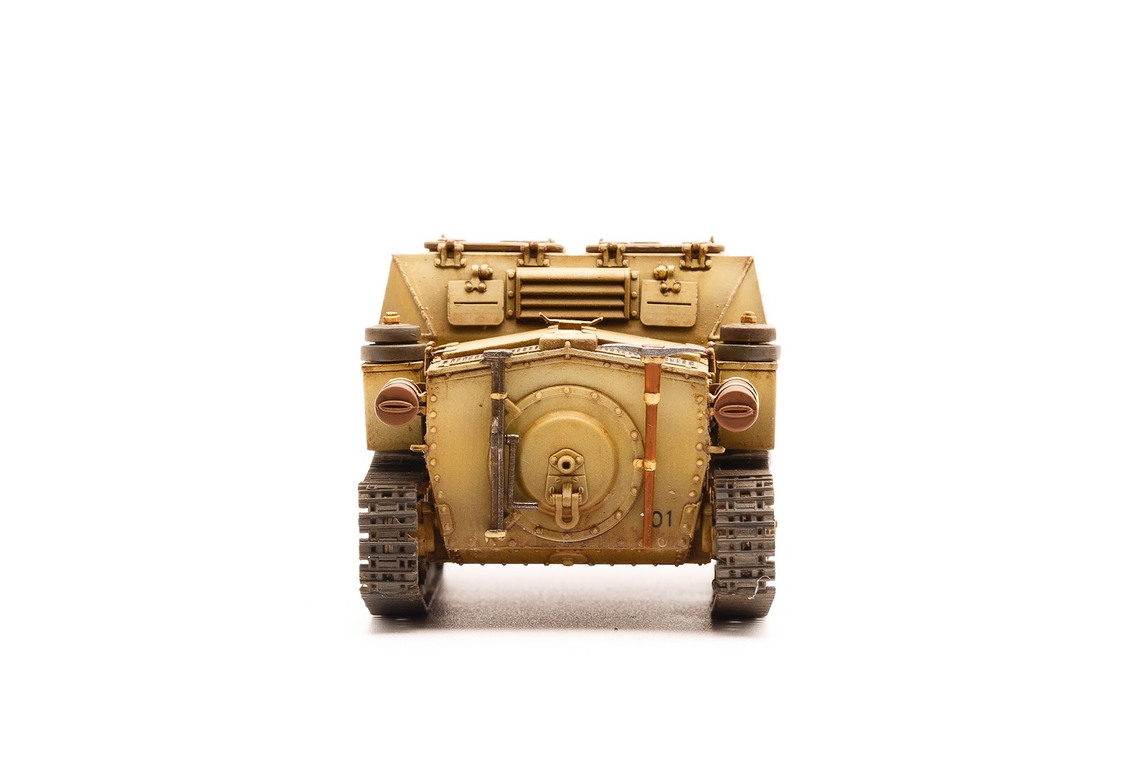 LST MODEL WORK: 1/35 Bronco Carro Armato L35 w/ S18-1100 20mm anti-tank ...