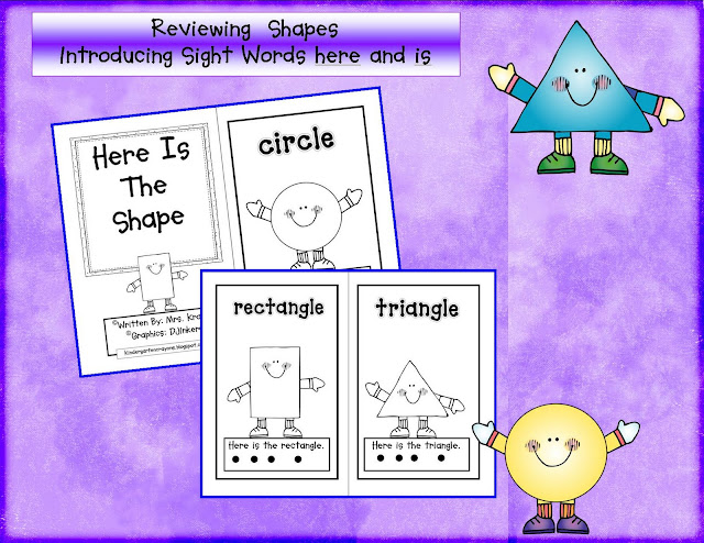 Kindergarten Crayons: Shape Up Please!