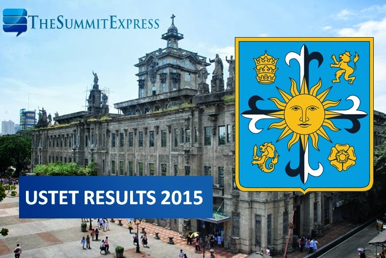 USTET results AY 2015-2016 release is on January 28, 2015 - UST