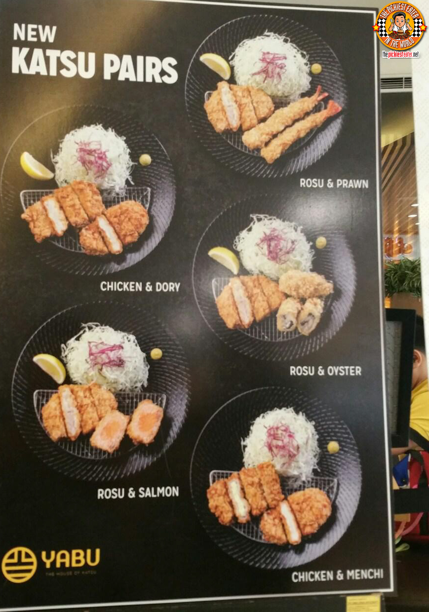 THE PICKIEST EATER IN THE WORLD: DOUBLE UP WITH YABU'S NEW KATSU PAIRS & TOFU DISHES