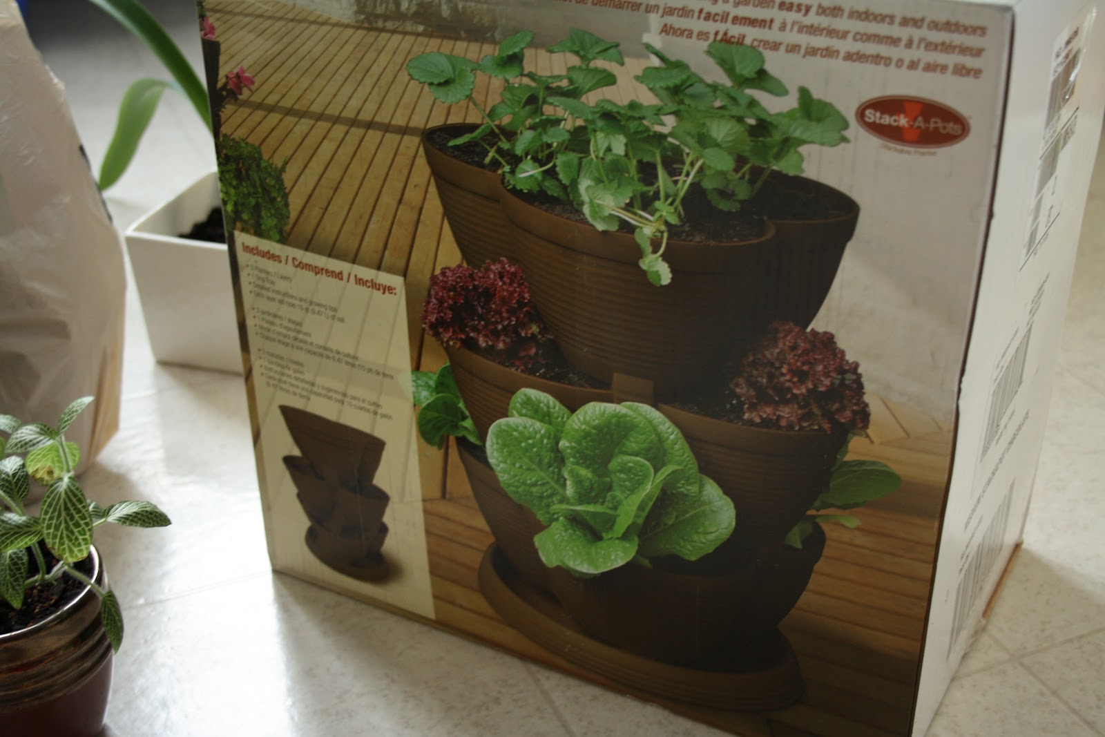 Green Girly: DIY Plant Tower