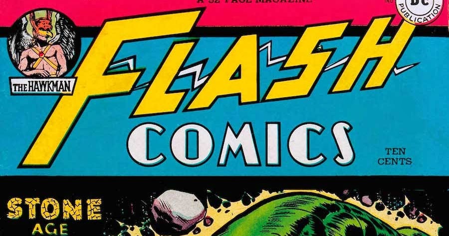 Flash Comics #86 - 1st Black Canary - Pencil Ink