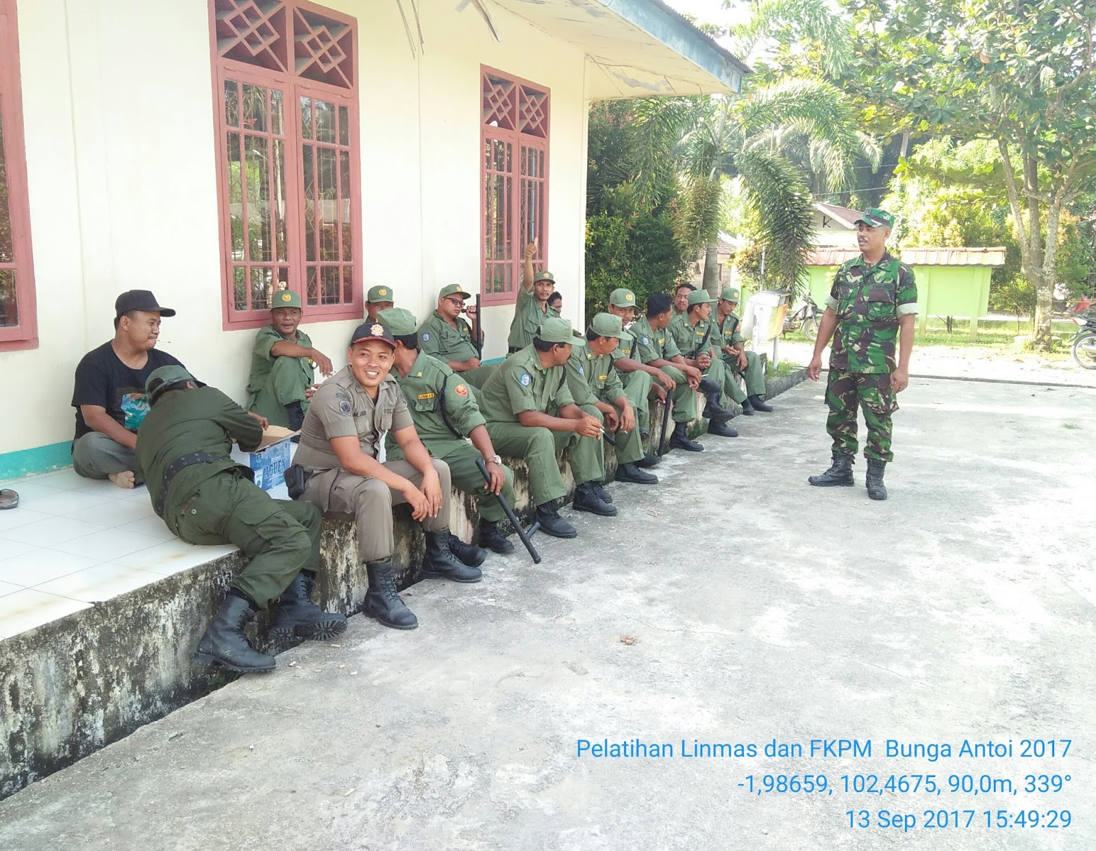 Desa Bunga Antoi: Pelatihan Satlinmas dan FKPM Desa Bunga Antoi