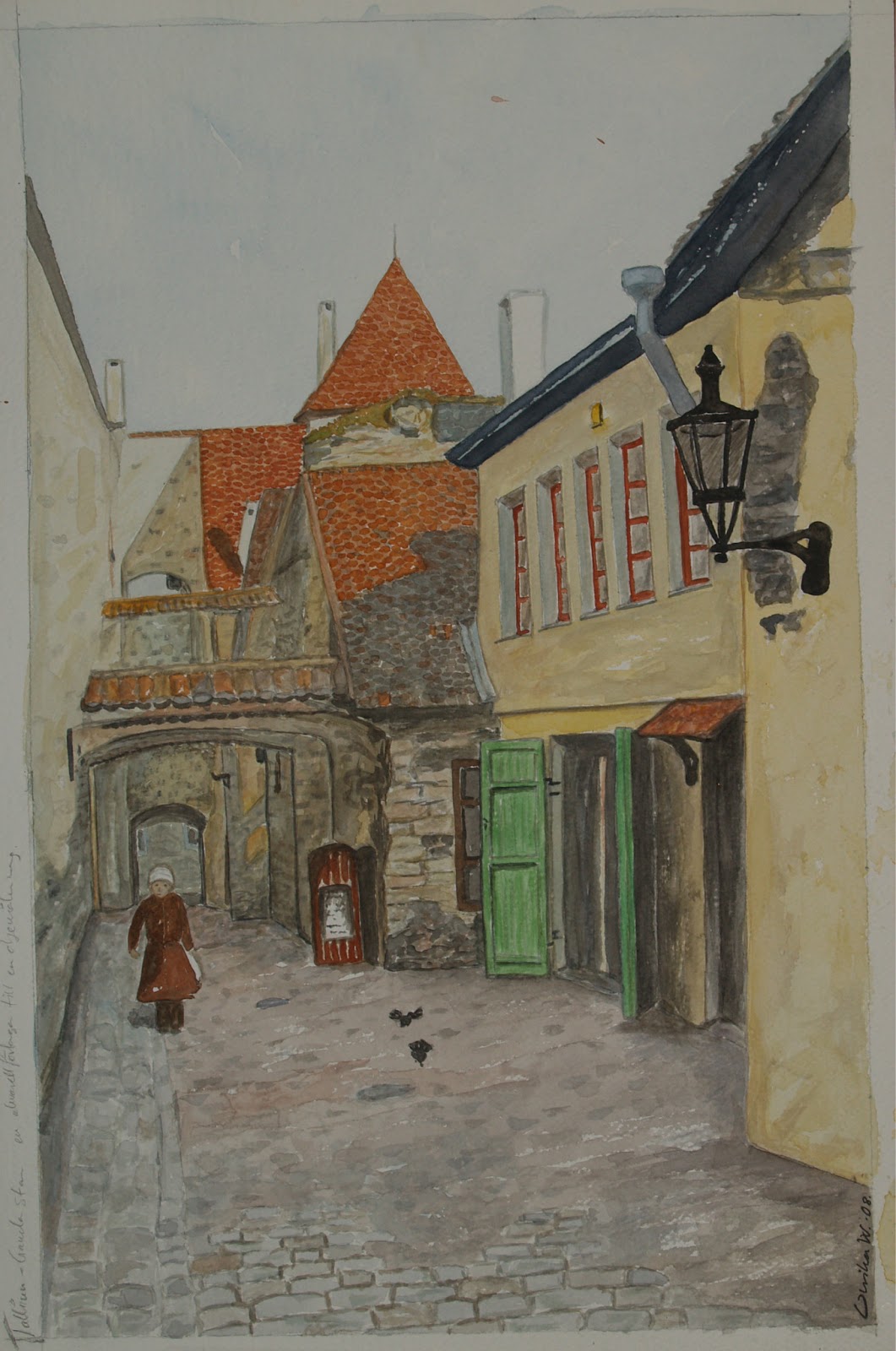 Lyckebos färger: Gamla målningar