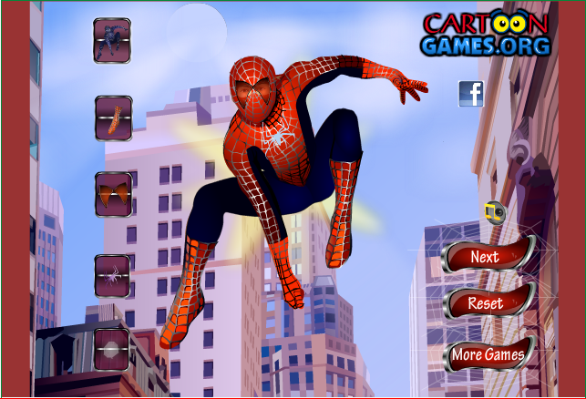 Spiderman Games Online: The Amazing Spiderman Dressup game