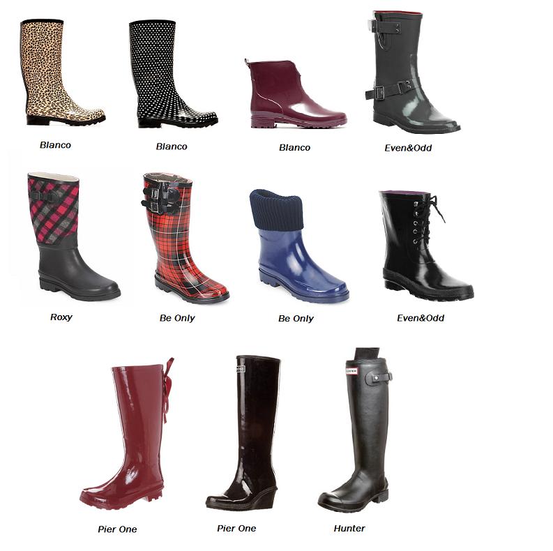 Botas de agua, un imprescindible para los días lluviosos - No Solo Moda