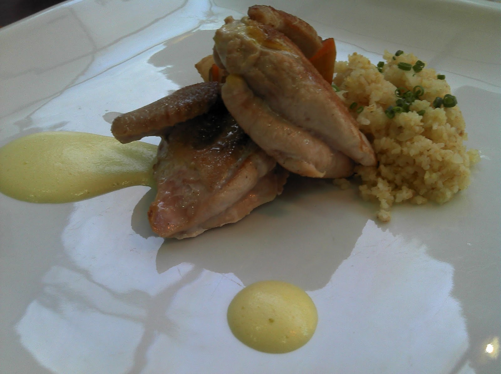 Lizot Cocina y Chocolate: Platos con faisán y ciervo