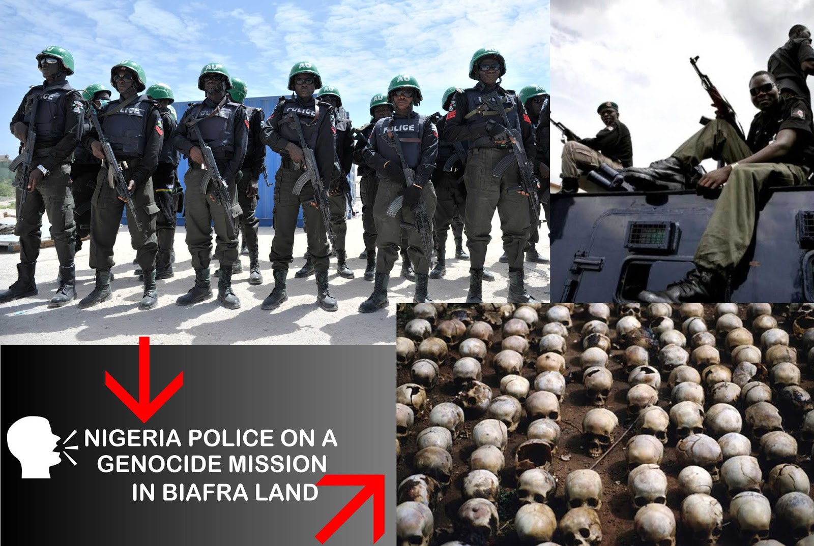 Biafra: Nigeria Police and all their security forces on a genocide ...