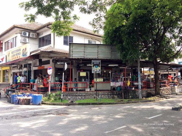 マレーシアローカルフード（ときどきカフェ）の旅: 週末は行列必至の人気パンミー屋台：Ho Kien Pan Mee @ SS19 ...