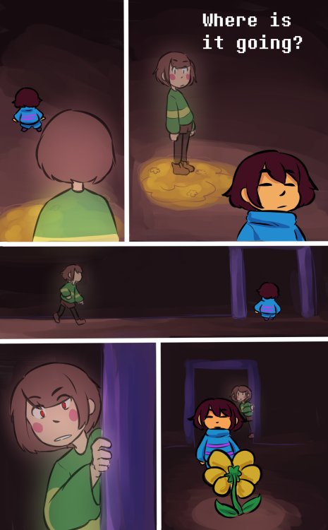 Undertale: AU - Flavor text Chara ~ Handlarz Iluzji