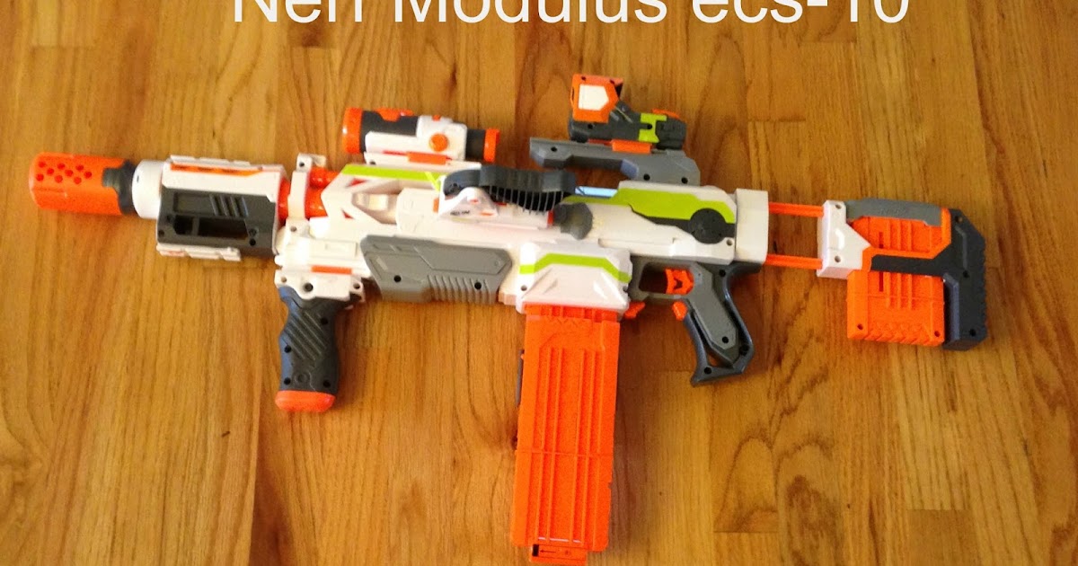 Epic Nerf Gun Reviews: Nerf Modulus ecs-10 Review