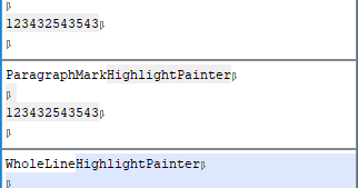 Java Swing Tips: Change drawing area of selected highlight in JEditorPane