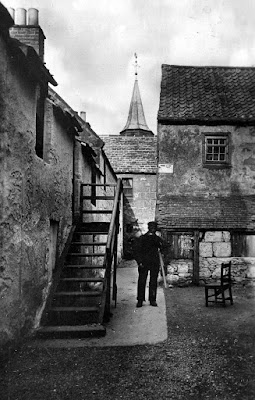 Tour Scotland: Old Photograph Threadneedle Street Stonehaven Scotland