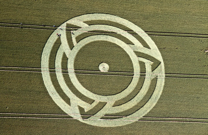 Armónicos de Conciencia...: Ultimos Agrogramas o Círculos de Cosechas ...