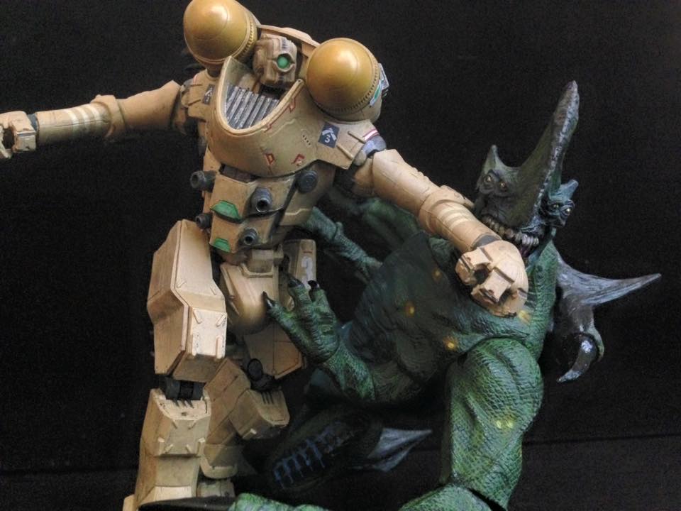 Pacific Rim Jaeger Romeo Blue Destroyed