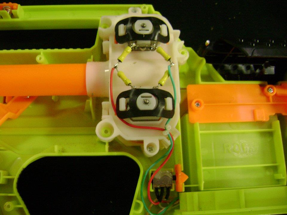 Urban Taggers.: Nerf N-Strike Rayven CS-18 Internals: First look