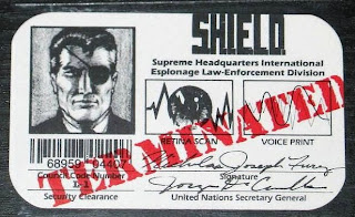 Marvel Comics of the 1980s: 1988 - S.H.I.E.L.D. ID card