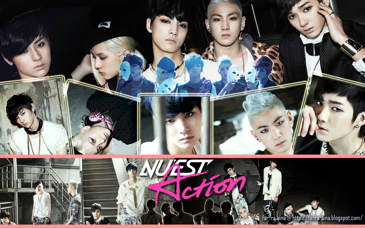 k-pop lover ^^: NU'EST - Action WALLPAPER