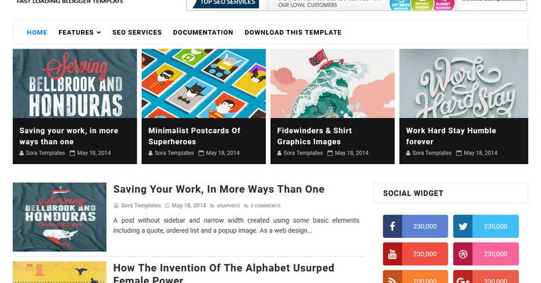 How To Setup Sora Fast Blogger Template - Sora Blogging Tips