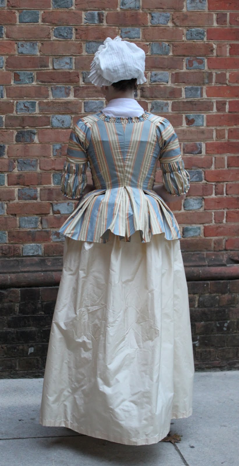 Diary of a Mantua Maker: Striped Caraco Jacket