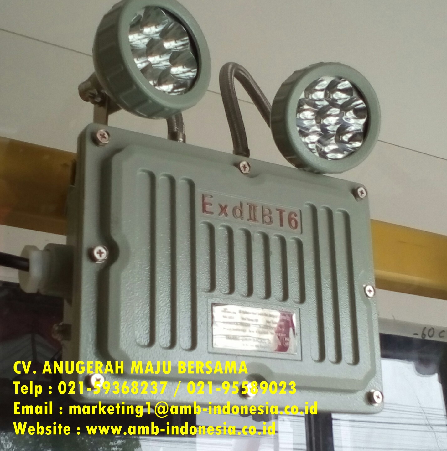 Qinsun Led Explosion Proof: Jual Lampu Led Emergency Mata Kucing ...